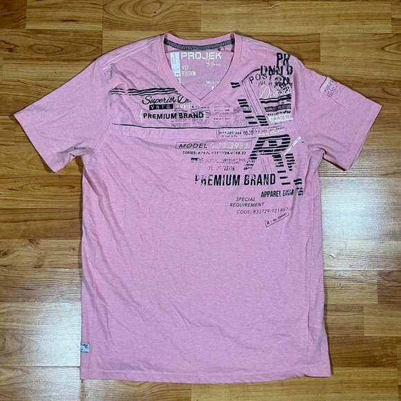 Unbranded | Shirts | Y2k Pink First Edition Tshirt | Poshmark
